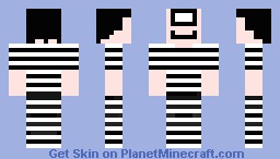 Prisinor with one eye. Minecraft Skin