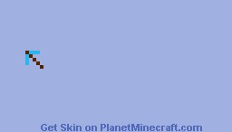 Mini Diamond Pickaxe Minecraft Skin