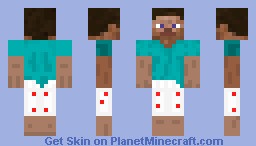 Steve in boxers Minecraft Skin