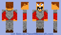 Scared soldire Minecraft Skin