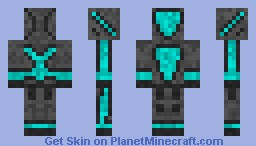 Space Man Blue Suit Minecraft Skin