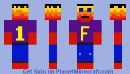 F1 Minecraft Skin