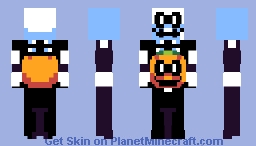 Skid & Pump (Spooky Month / Friday Night Funkin') Minecraft Skin
