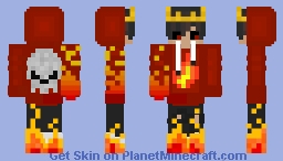 King of hell Minecraft Skin