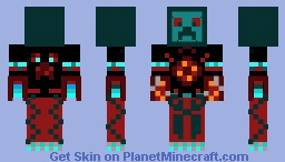Evil Creeper Spy Minecraft Skin