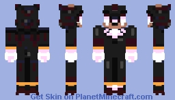 The Shadow hedgehog Minecraft Skin