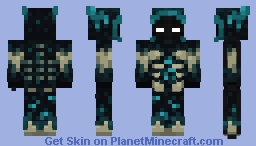 Player Warden Minecraft Skin