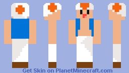 MarioKart64 TOAD Minecraft Skin
