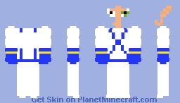 Earthworm Jim Minecraft Skin