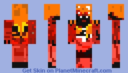 Wrangle (flames arg) Minecraft Skin