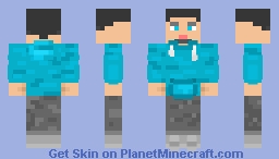 Man in Sweatshirt Minecraft Skin
