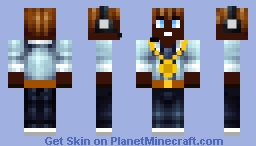 Caster with headphones Minecraft Skin