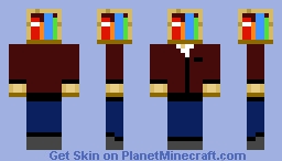 Bookman Minecraft Skin