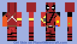 Deadpool Minecraft Skin