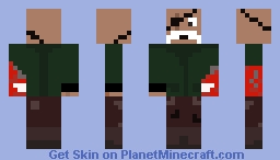 Garfio Rojo | Slugterra - Bajoterra Minecraft Skin