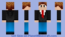 Casual Smart Minecraft Skin