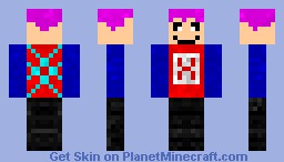 Odd Man Minecraft Skin