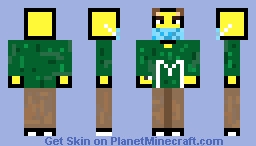 supermarket employee Minecraft Skin