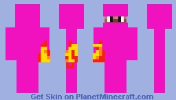 intense pvper skin Minecraft Skin
