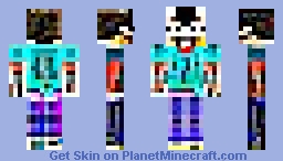 Sharp version of first skin Minecraft Skin
