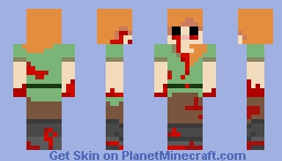 Bloody alex Minecraft Skin