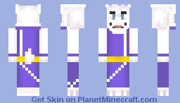 Asriel from those day dreemurrs AU (robe) Minecraft Skin