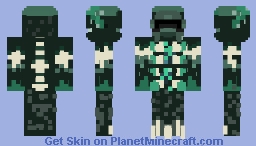 The Warden Minecraft Skin
