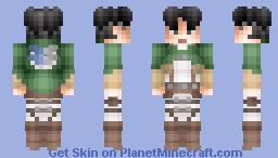 Levi Ackerman Minecraft Skin