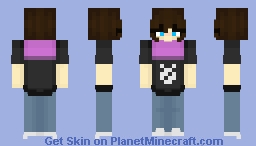 D-Class, female - SCP Minecraft Skin