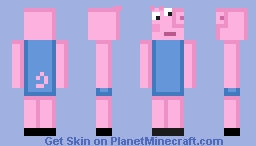 George Pig 喬治 Minecraft Skin