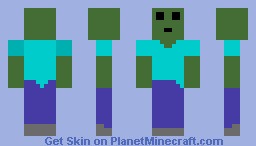 Simple Zombie Minecraft Skin