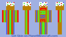 Cake Man Minecraft Skin