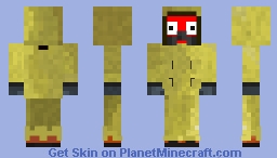 Red Derp in Backrooms Minecraft Skin