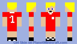 soccer player Minecraft Skin