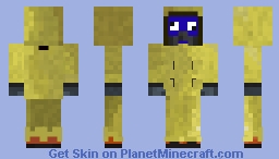Blue Derp in Backrooms Minecraft Skin