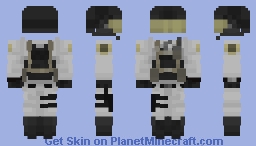 SCP: 5K Security Guard (Light) Minecraft Skin