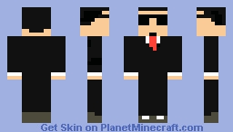 Agent Shades Minecraft Skin