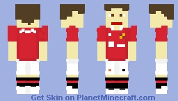 Alejandro Garnacho Minecraft Skin