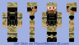 Soldier/Desert Minecraft Skin