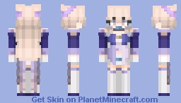 原神 珊瑚宮 心海 スキン/Genshin Sangonomiya Kokomi skin Minecraft Skin