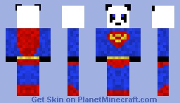 Super Panda Minecraft Skin