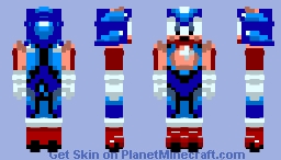 𝔖𝔬𝔫𝔦𝔠 𝔗𝔥𝔢 ℌ𝔢𝔡𝔤𝔢𝔥𝔬𝔤!! (𝔖𝔬𝔫𝔦𝔠 𝔐𝔞𝔫𝔦𝔞) Minecraft Skin
