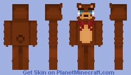 Bruno The Bear (Revamp) Minecraft Skin