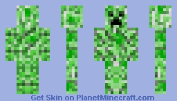 creeper skin Minecraft Skin