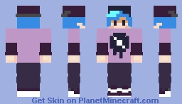 Rerun Boyfriend (Fnf: Rerun) Minecraft Skin