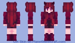 Demon Girl Minecraft Skin