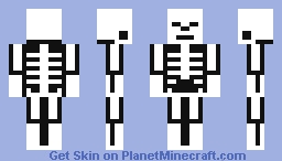Squelette Minecraft Skin