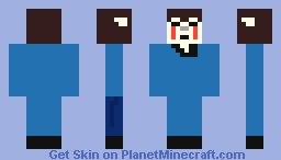 micheal myers (bleeding eyes) Minecraft Skin