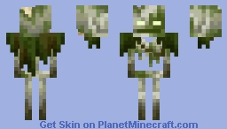 Bogged Skeleton Skin 1.21 Minecraft Skin