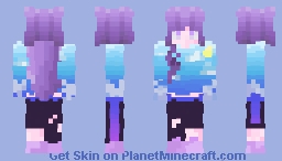 Bright sky Minecraft Skin